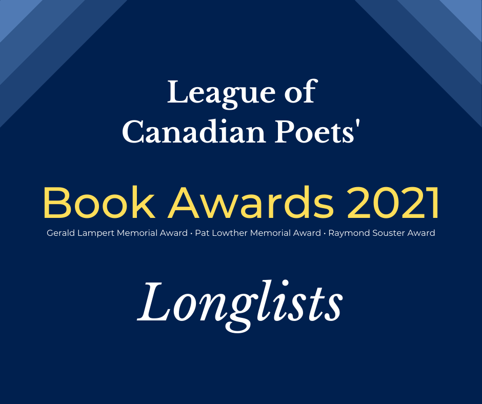 League of Canadian Poets' 2021 Book Awards Longlists – Nightwood Editions