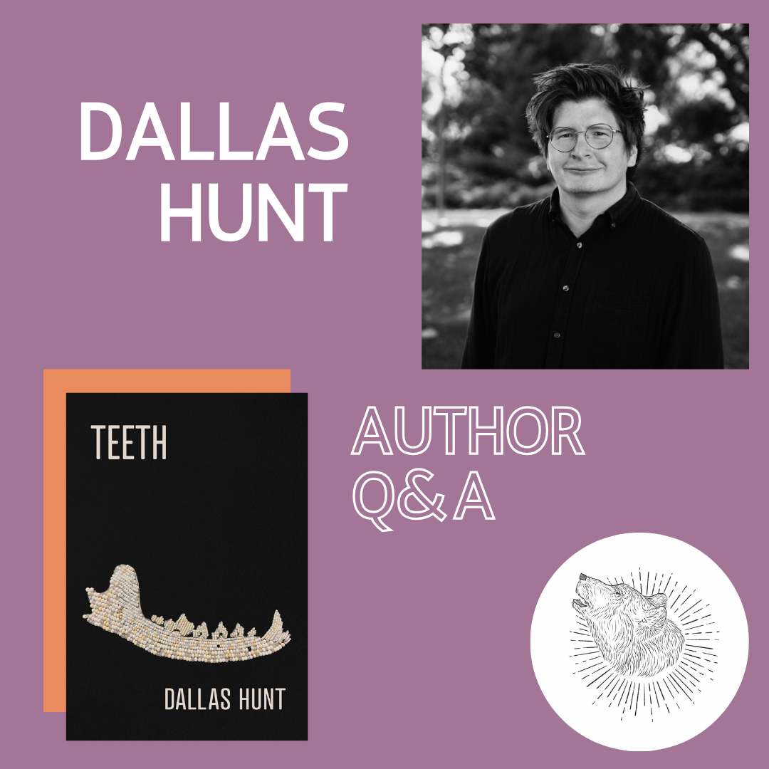 Author Q&A with Dallas Hunt – Nightwood Editions