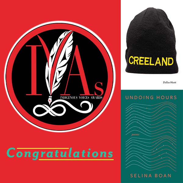 Selina Boan and Dallas Hunt recognized at the Indigenous Voices Awards ...